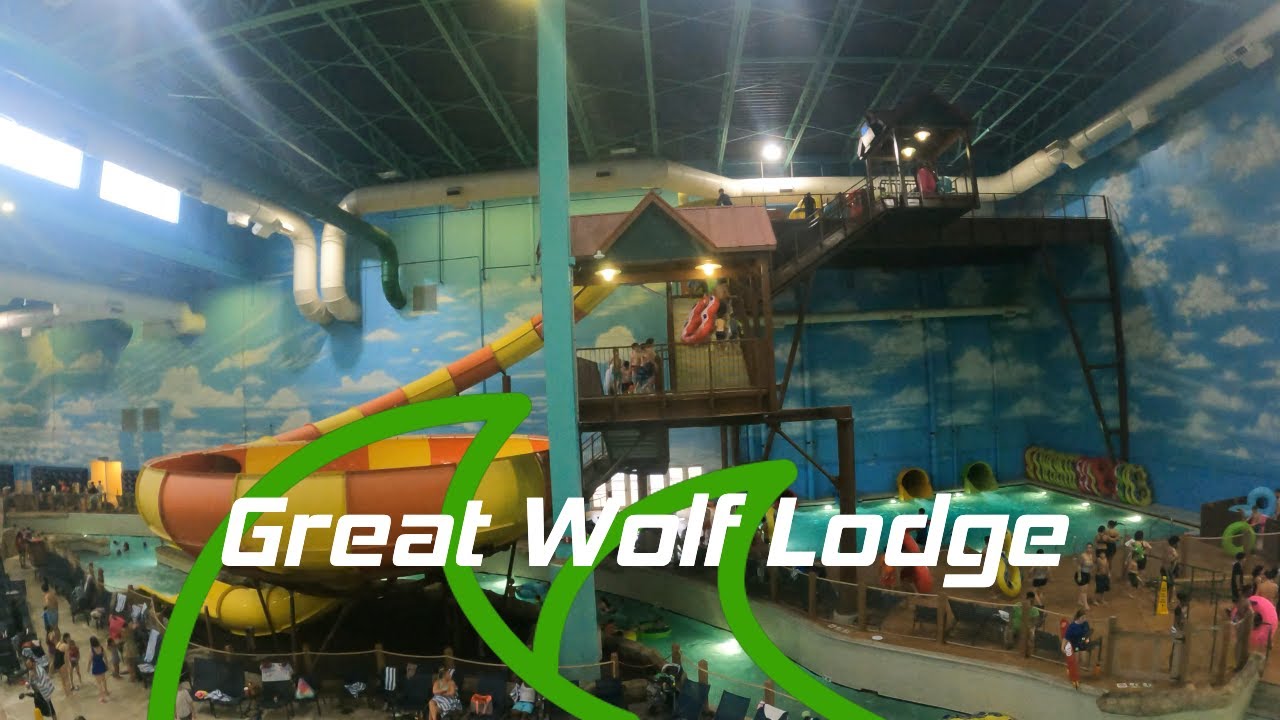 Great Wolf Lodge Illinois Gurnee | All Slides (GoPro POV) - YouTube