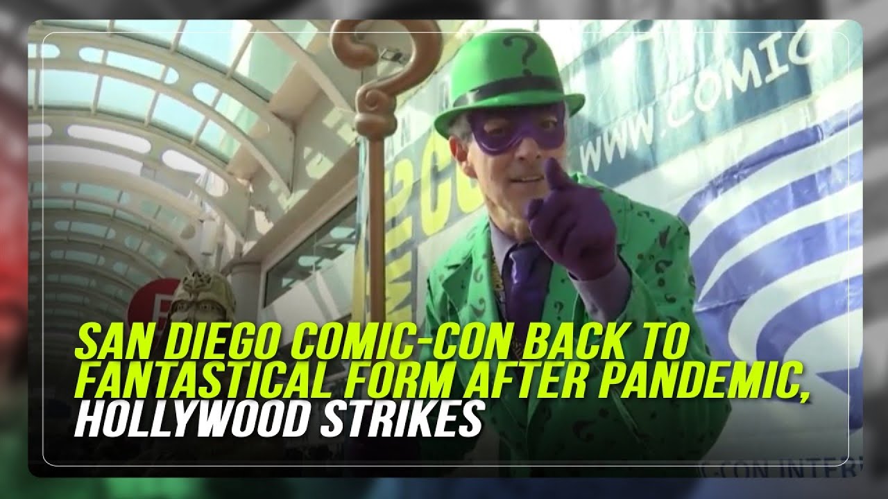 San Diego Comic-Con back to fantastical form after pandemic and a year ...
