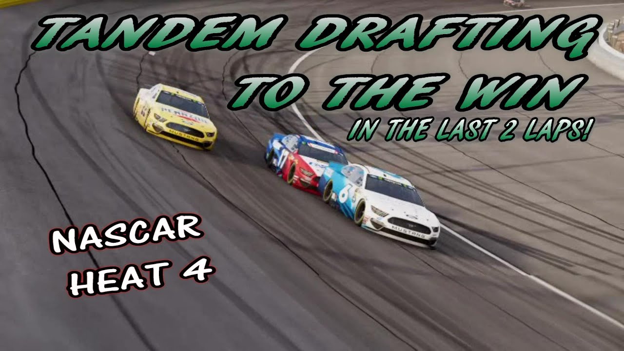 ROUSH FENWAY RACING TANDEM DRAFTING TO THE WIN IN JUST 2 LAPS! NASCAR ...