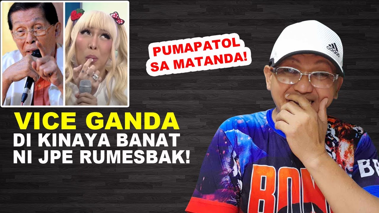 VICE GANDA DI KINAYA BANAT NI SEC. JUAN PONCE ENRILE RUMESBAK NA. - YouTube