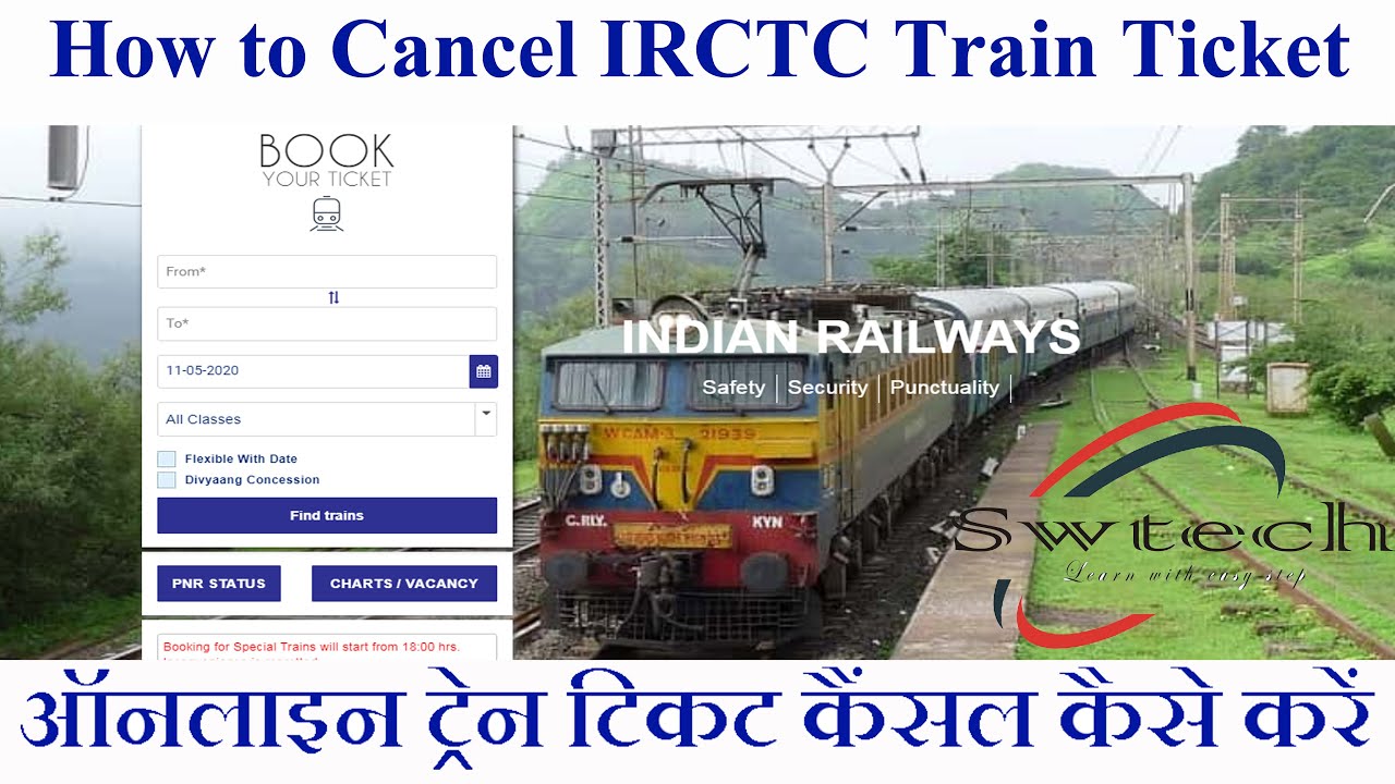 How To Cancel IRCTC Train Ticket How To Cancel Train Ticket Online how-to-cancel-irctc-train-ticket-how-to-cancel-train-ticket-online