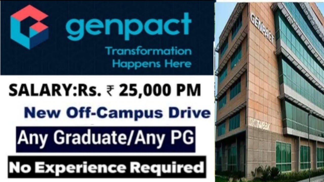 latest jobs in Genpact recruitment 2022/any graduate/walk in interview ...