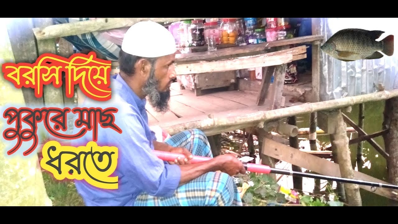 বরসি দিয়ে বিকেলে মাছ সিকার||Catch fish in the afternoon with Barsi ...