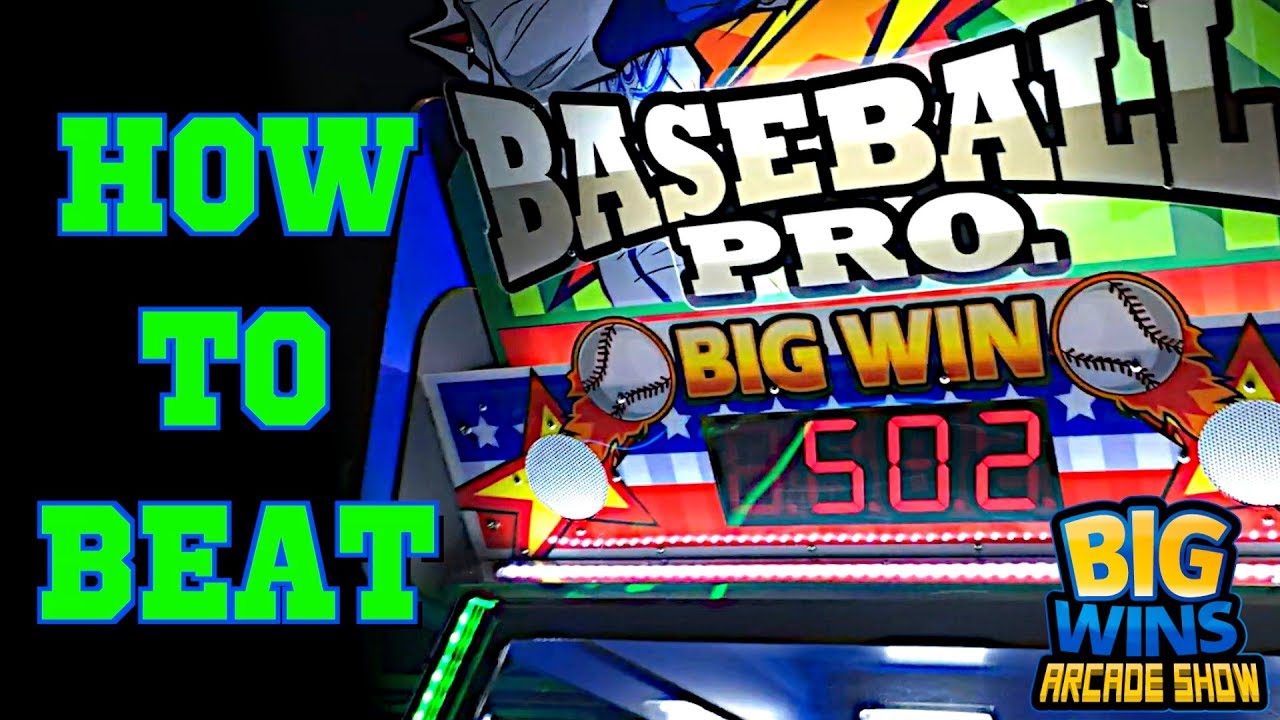 Tips on How To Beat Baseball Pro - Big Wins! Arcade Show - YouTube