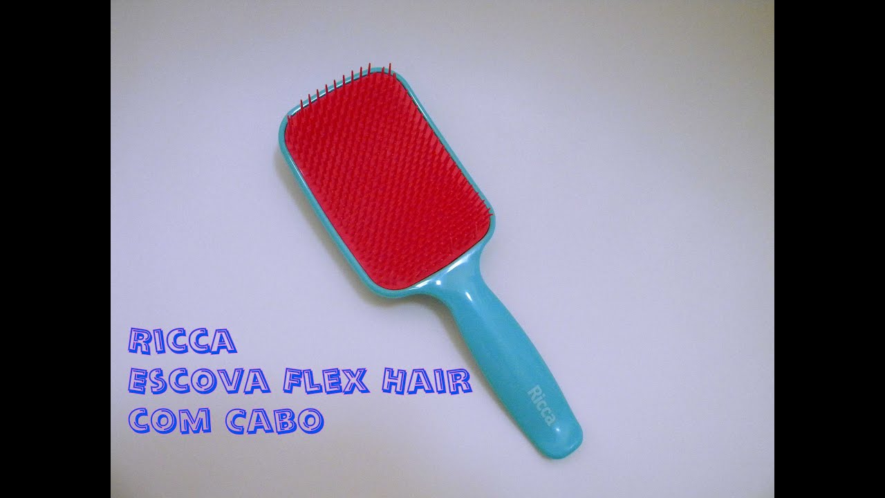 Ricca Escova Flex Hair com Cabo - YouTube