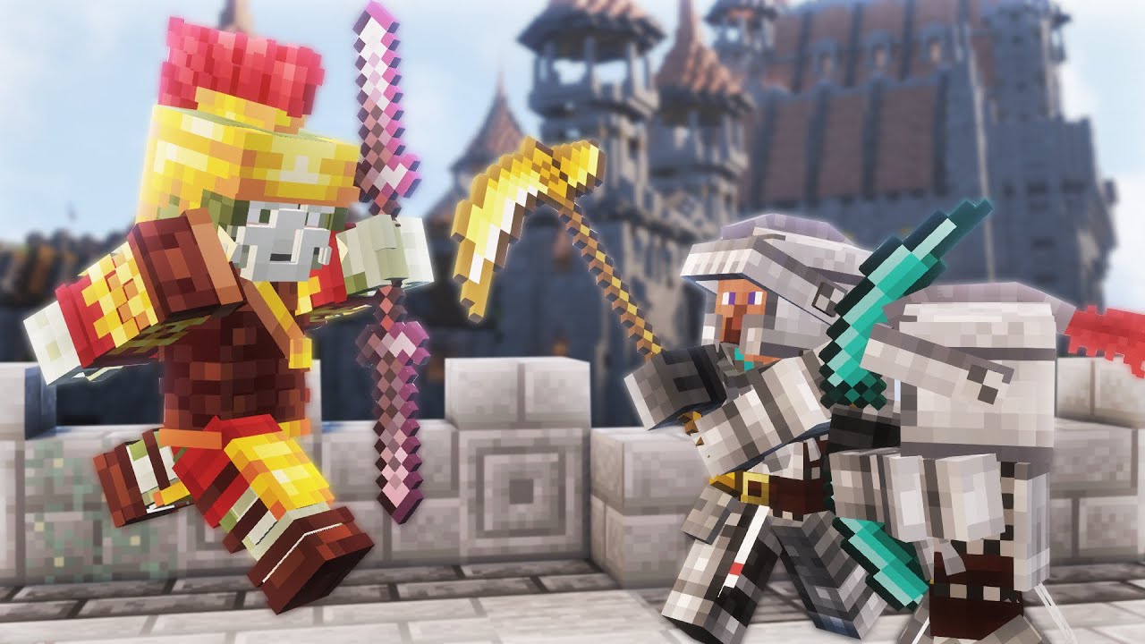 I fought a Medieval War in Minecraft... - YouTube