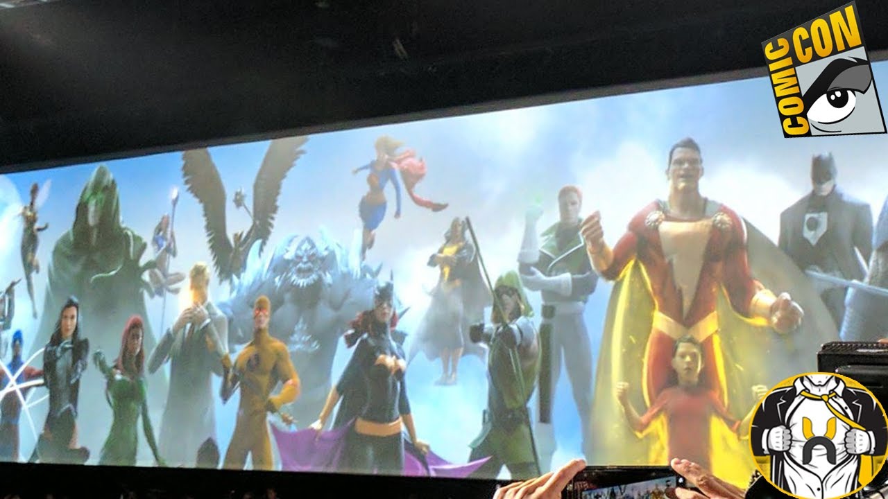 NEW DCEU Slate Revealed at SDCC - YouTube