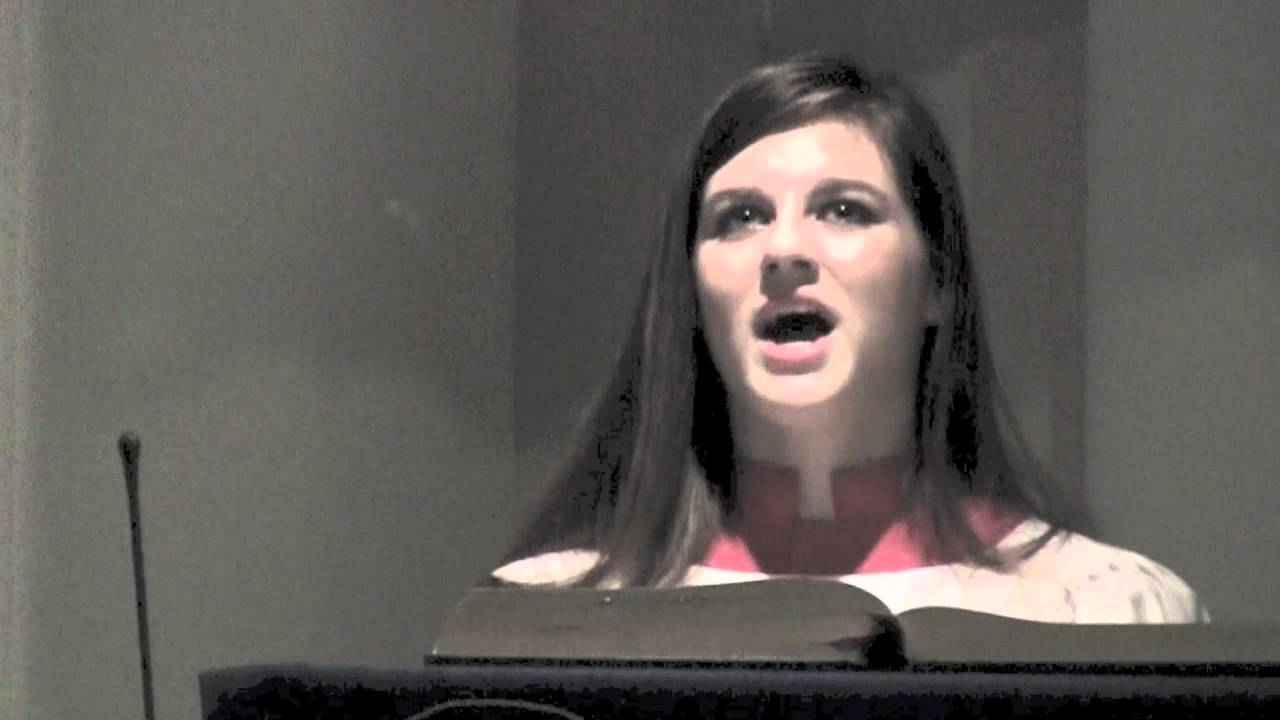 Alexa Weeks O Holy Night-Ashley Hall Christmas Play 2012 - YouTube