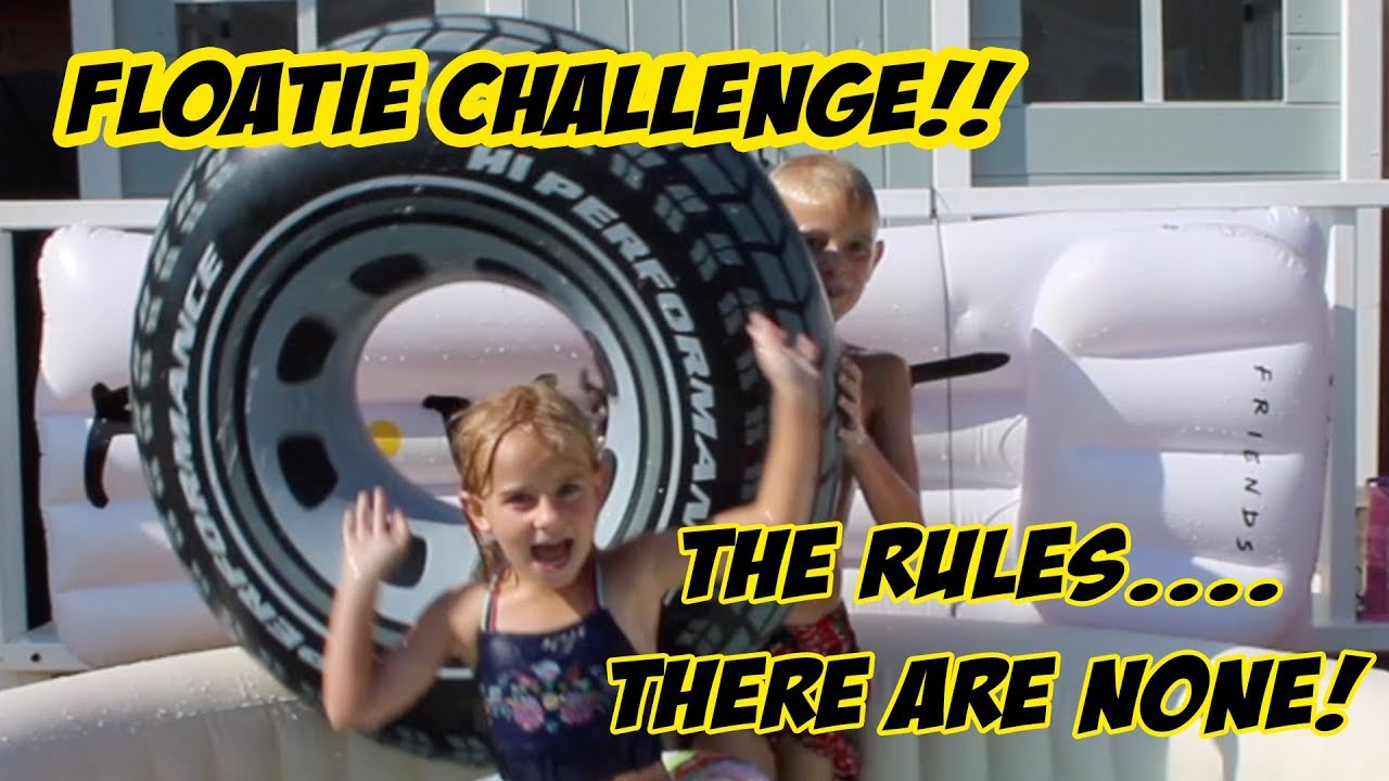 FLOATIE CHALLENGE! - YouTube