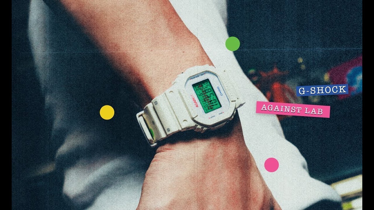 G-SHOCK x Against Lab Collaboration Model - YouTube