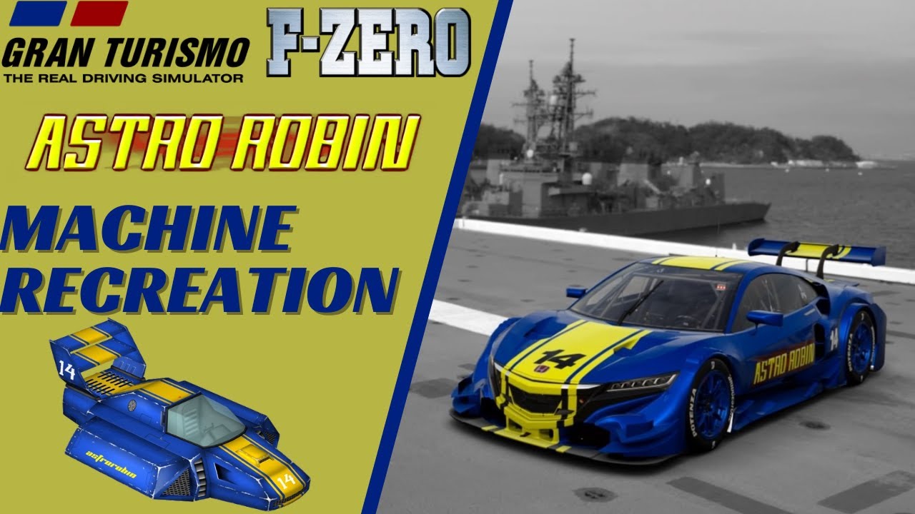 Gran Turismo 7: F-Zero Machine Recreation Astro Robin - YouTube