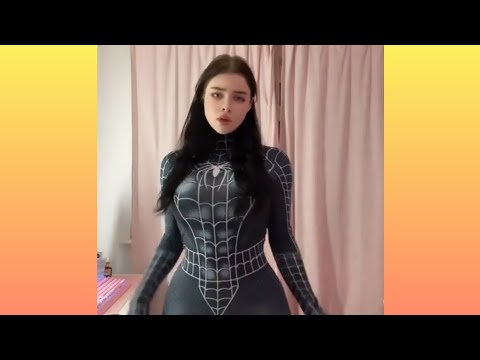 SPIDER Outfit challenge😱 #tiktokgirls  #dance