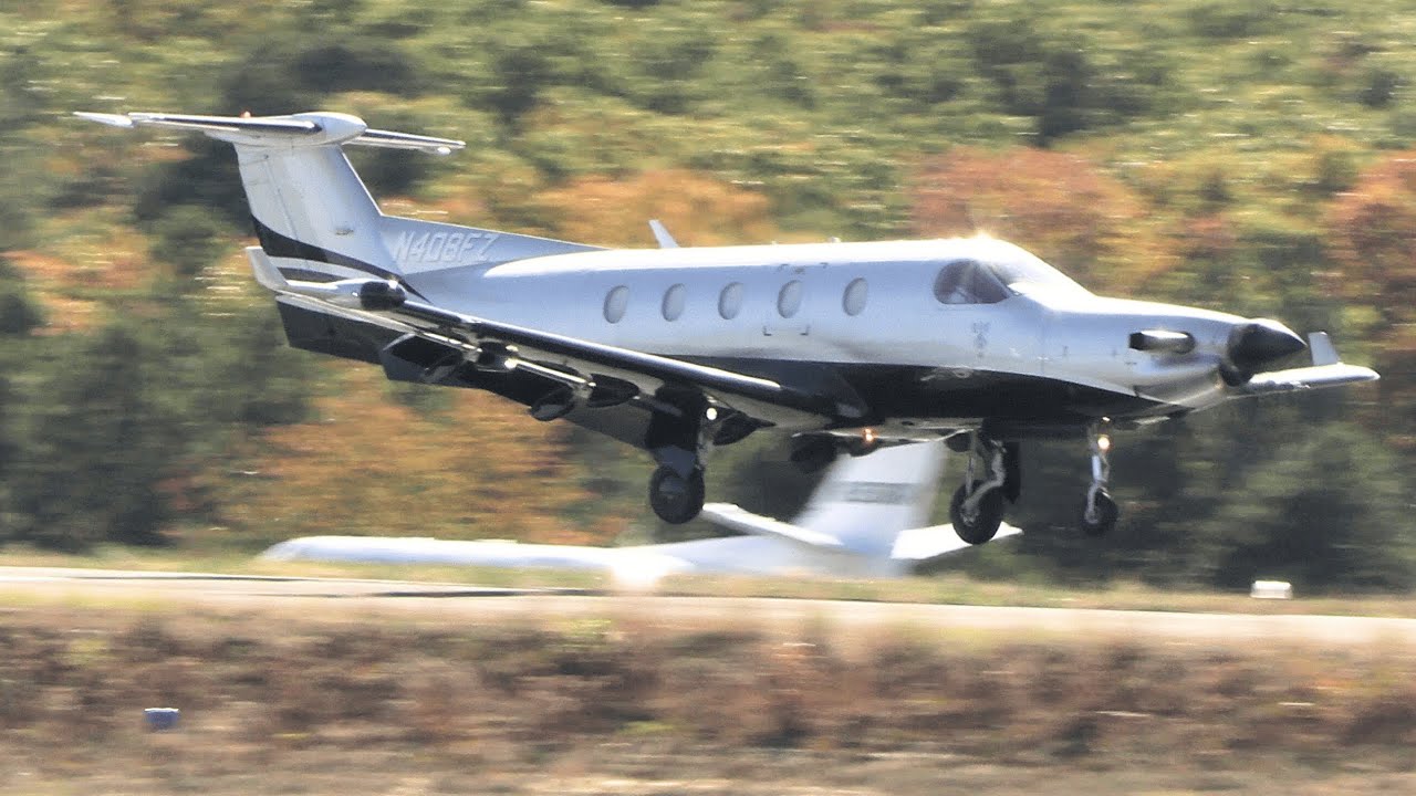 Pilatus PC12/45 (Flying Zebra) Arrives at Monmouth County Executive ...