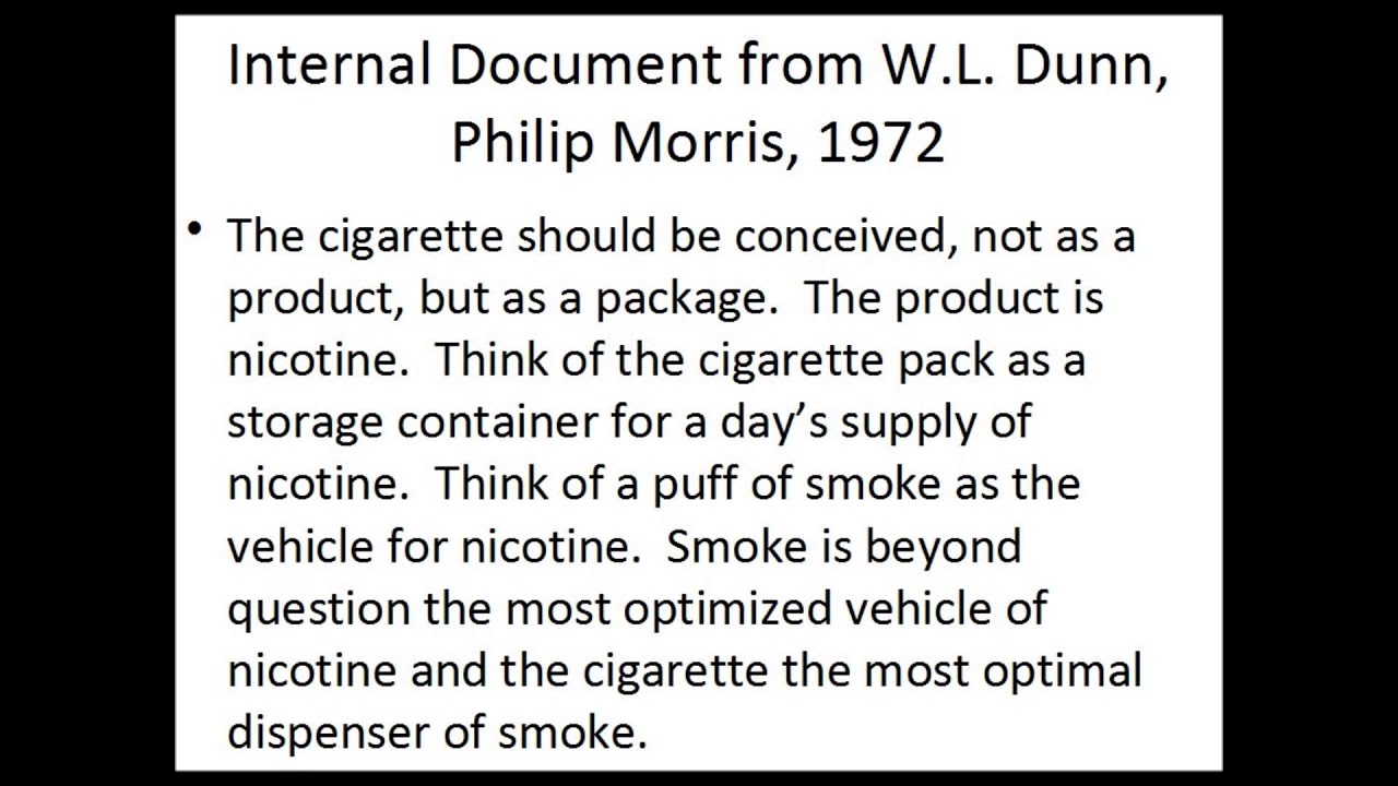 Anatomy of a Cigarette - YouTube