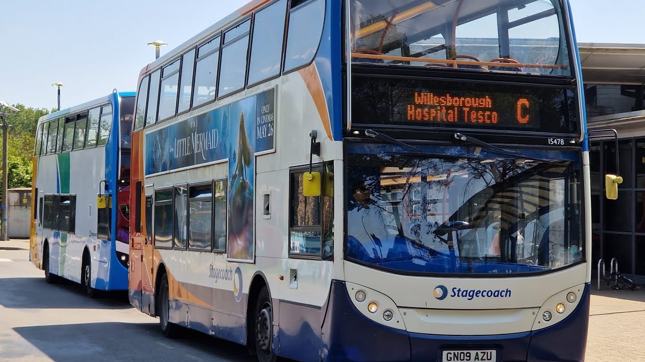 Onboard Stagecoach Bus 15478 - YouTube