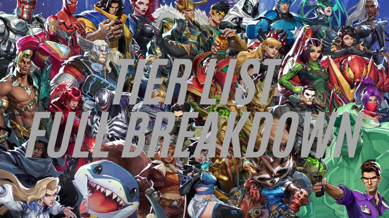 MARVEL RIVALS tier list 12/17/2024 FULL breakdown - YouTube