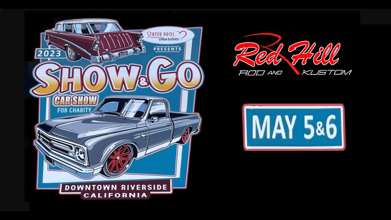Riverside Show & Go Car Show/Cruise -2023 - YouTube