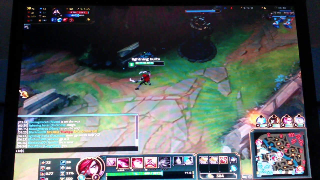 League of legends part 1 katarina play - YouTube