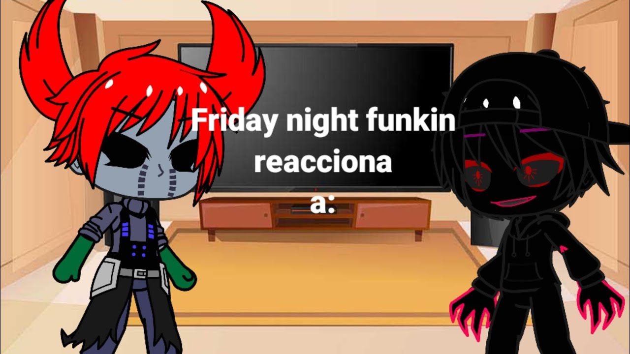 Friday night funkin reacciona a | tricky vs evil boyfriend animacion ...