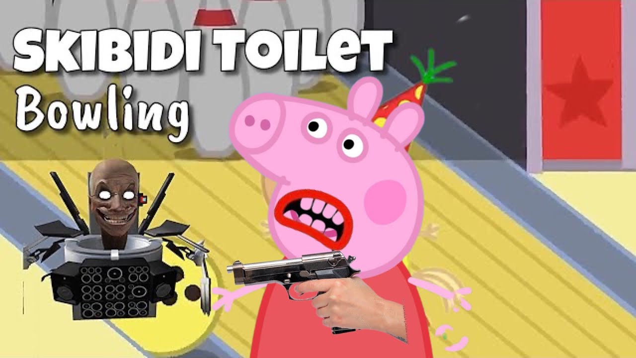 Skibibi Toilet Bowling - YouTube