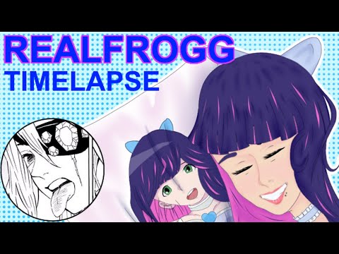 Timelapse Art || Realfrogg as Stocking Anarchy