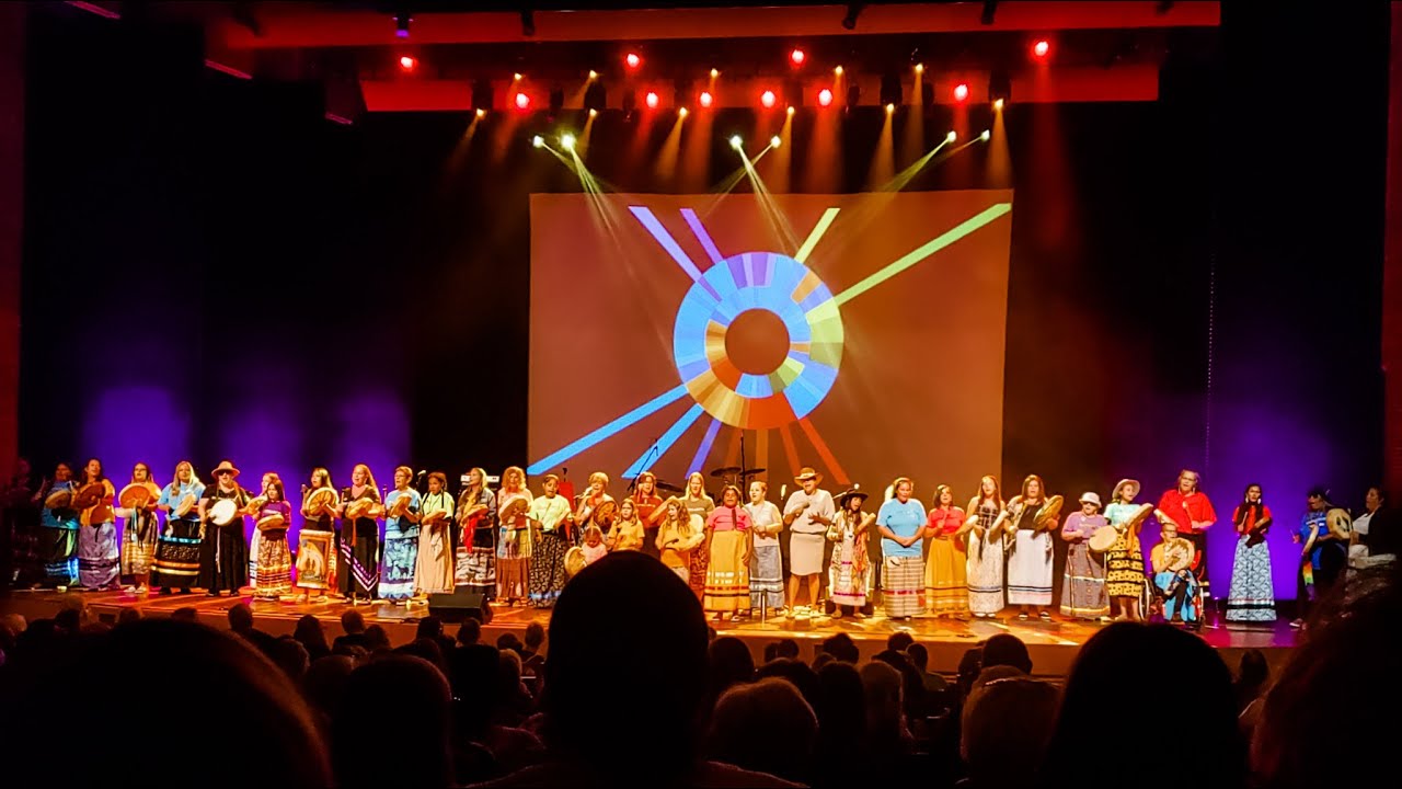 Strong Water Singers + The Red Dress Exhibit - YouTube