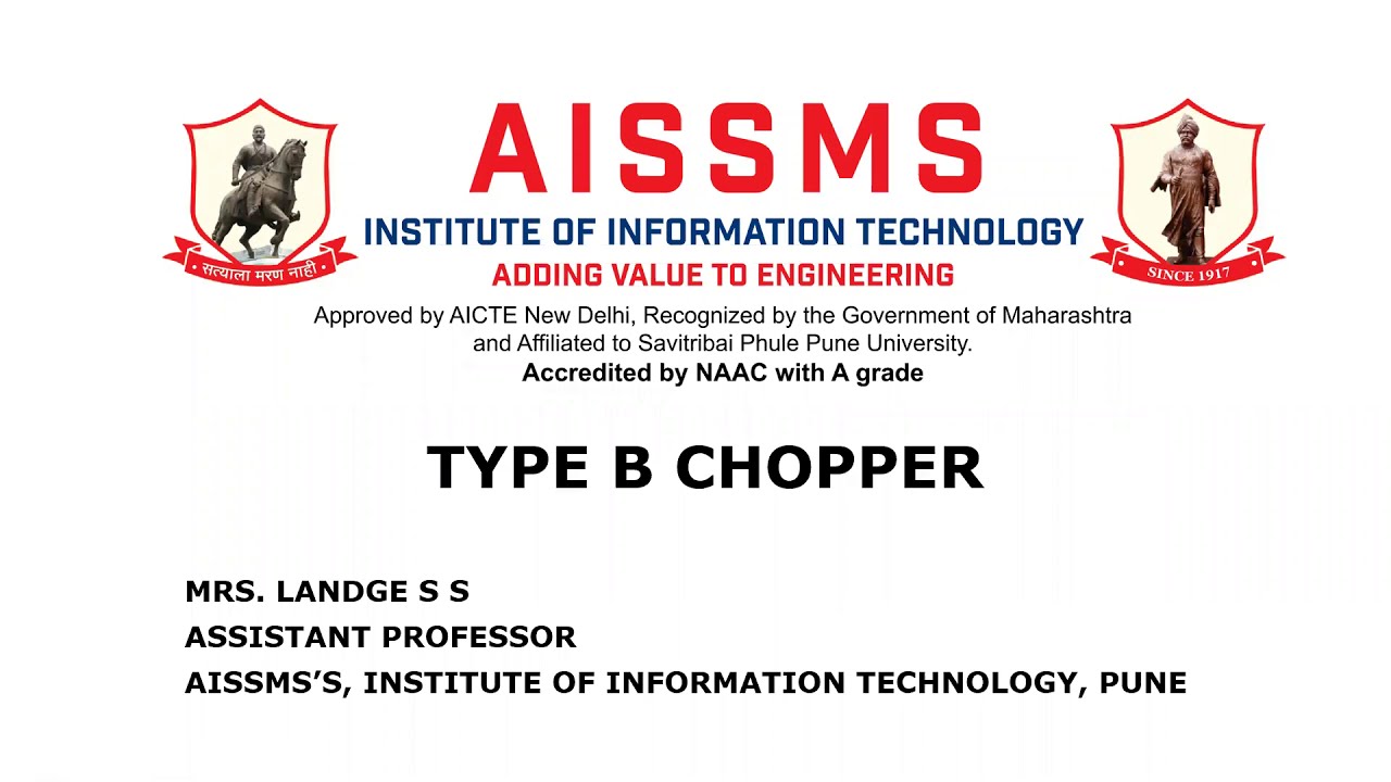 Working of Type B Chopper - YouTube