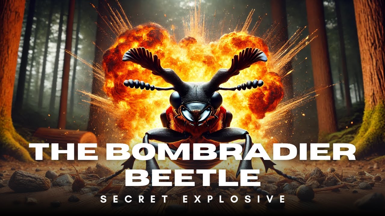 The Bombardier Beetle's Explosive Secret!!! - YouTube