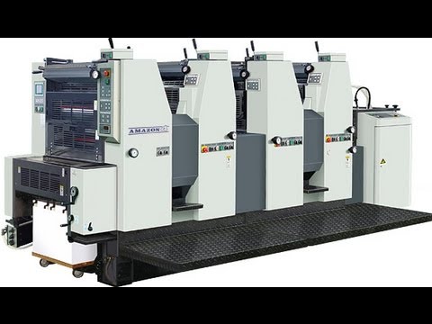 Apolo - Impressora Offset Amazon na Fábrica - Modelos 1, 2 e 4 Maquinas ...