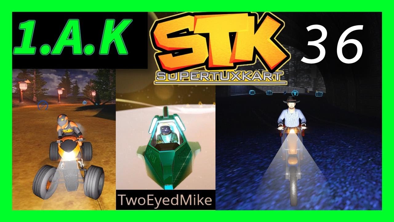QUAD RIDER / ASTRONAUT / BIKER COWBOY |#36| SuperTuxKart 1.A.K (Add-ons ...