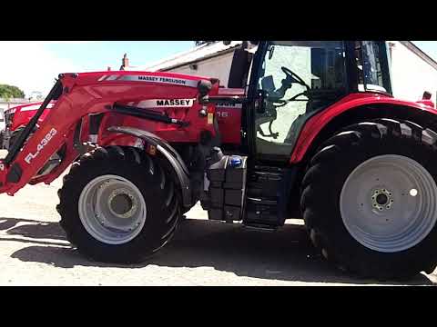 Massey Ferguson 7716 Dyna 6 50KPH c/w MF FL4323 loader