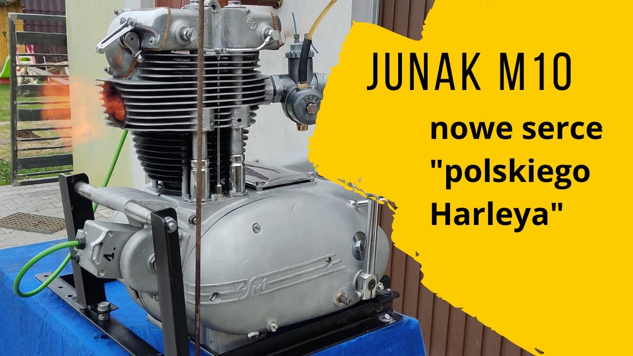 Junak M10. Kolejny silnik S03 opuszcza mój warsztat - YouTube
