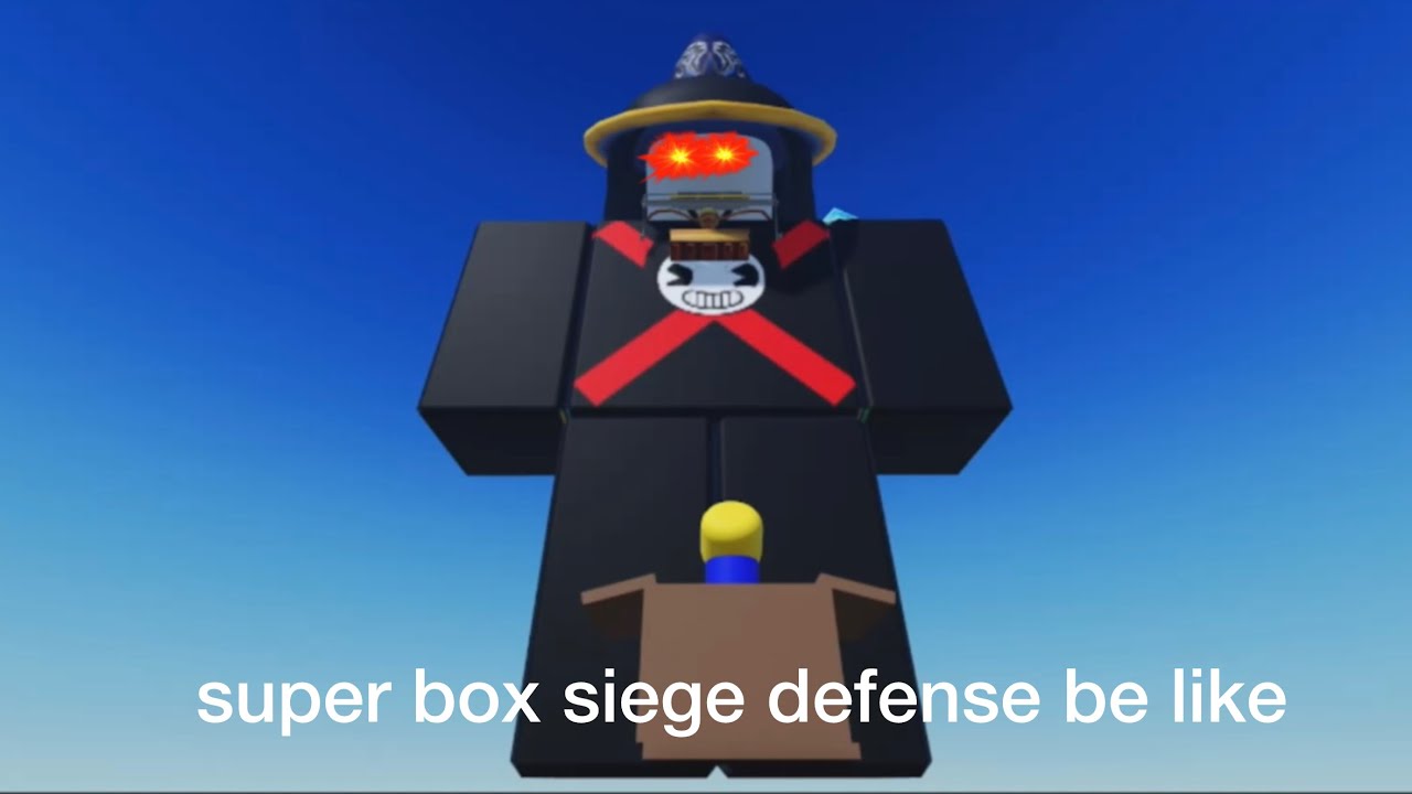 super box siege defense be like - YouTube