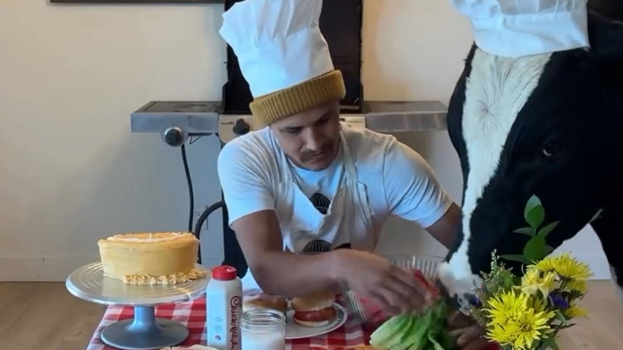 try to grill bbq with bruce - YouTube