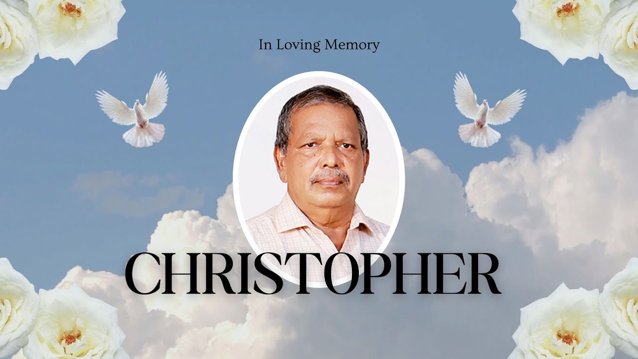 Christopher funeral Service live Streaming - YouTube