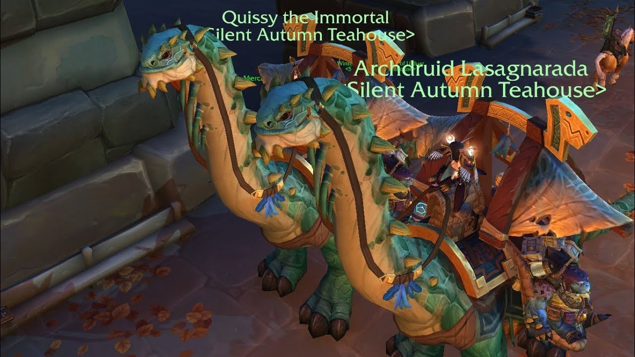 Getting Dino Mount BFA + 3mil Gold Donation Reaction (Reins of the ...