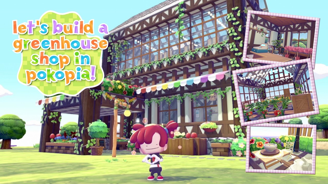 Pokopia build ideas - Greenhouse Shop - Easy Tutorial AND Block Counts ...