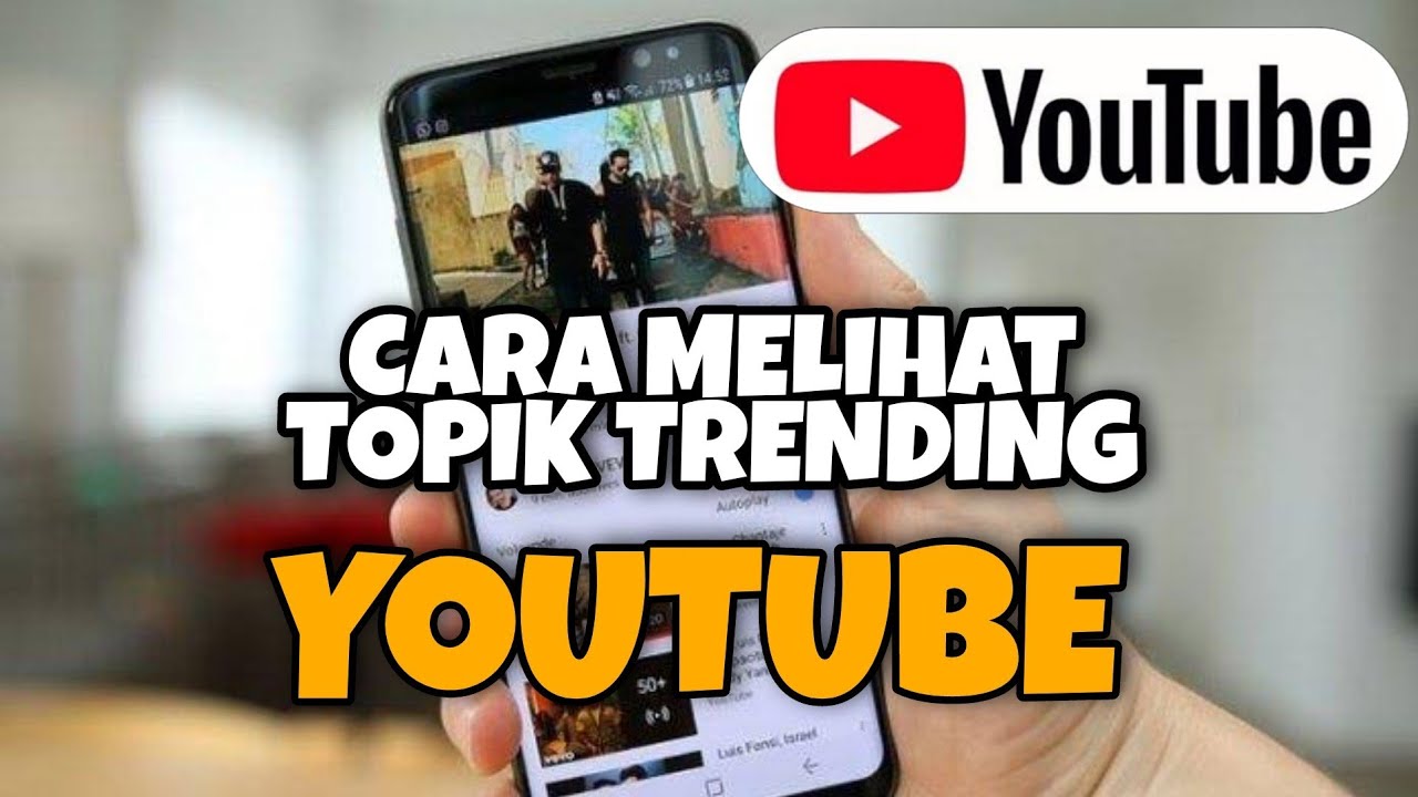 cara melihat topik trending di youtube - YouTube
