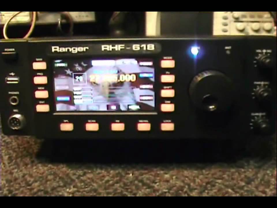Review of the Ranger RHF-618 10-12 Meter Base Radio Part 1 - YouTube