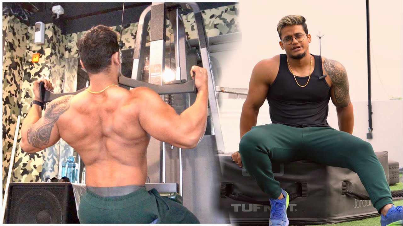 Back Workout At Kris Gethin Gym @Vtrapking_rahul - YouTube