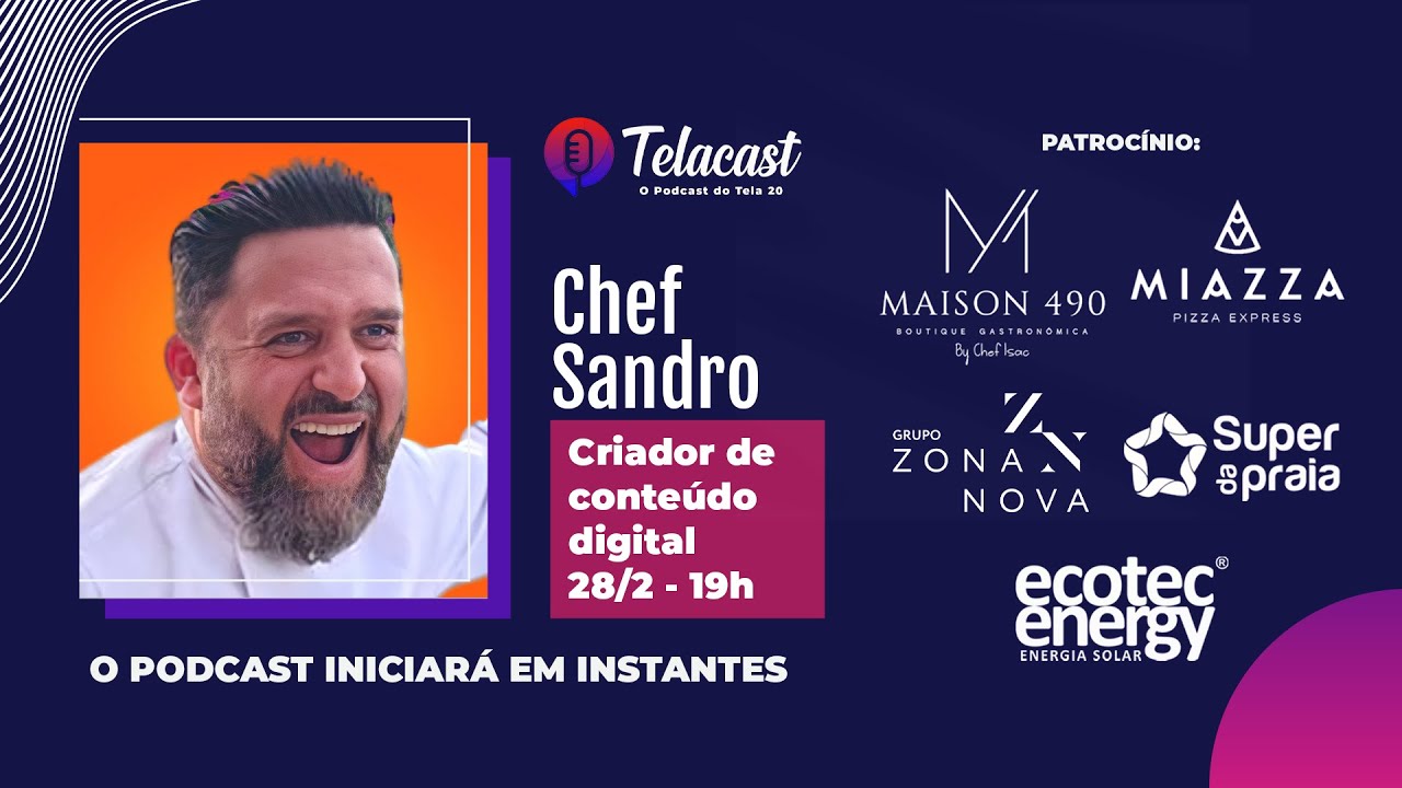 TELACAST 008 - CHEF SANDRO - YouTube