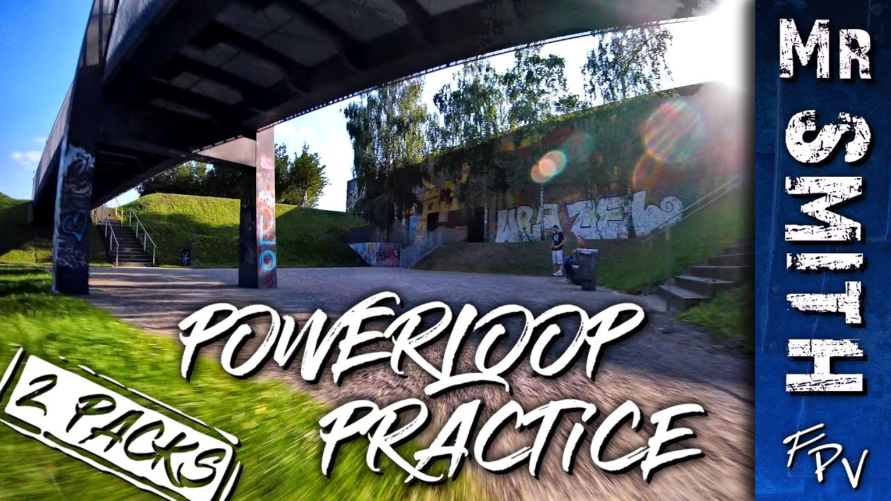 Powerloop Practice in the Rhine Park 💫 #FPVfreestyle #NoStab - YouTube