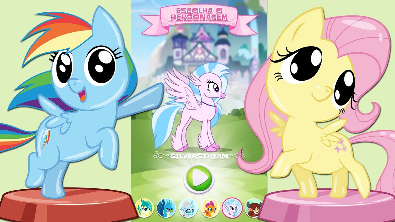 JOGANDO MLP PÔNEIS DE BOLSO PELA PRIMEIRA VEZ ‹ Luli Rarity › - YouTube