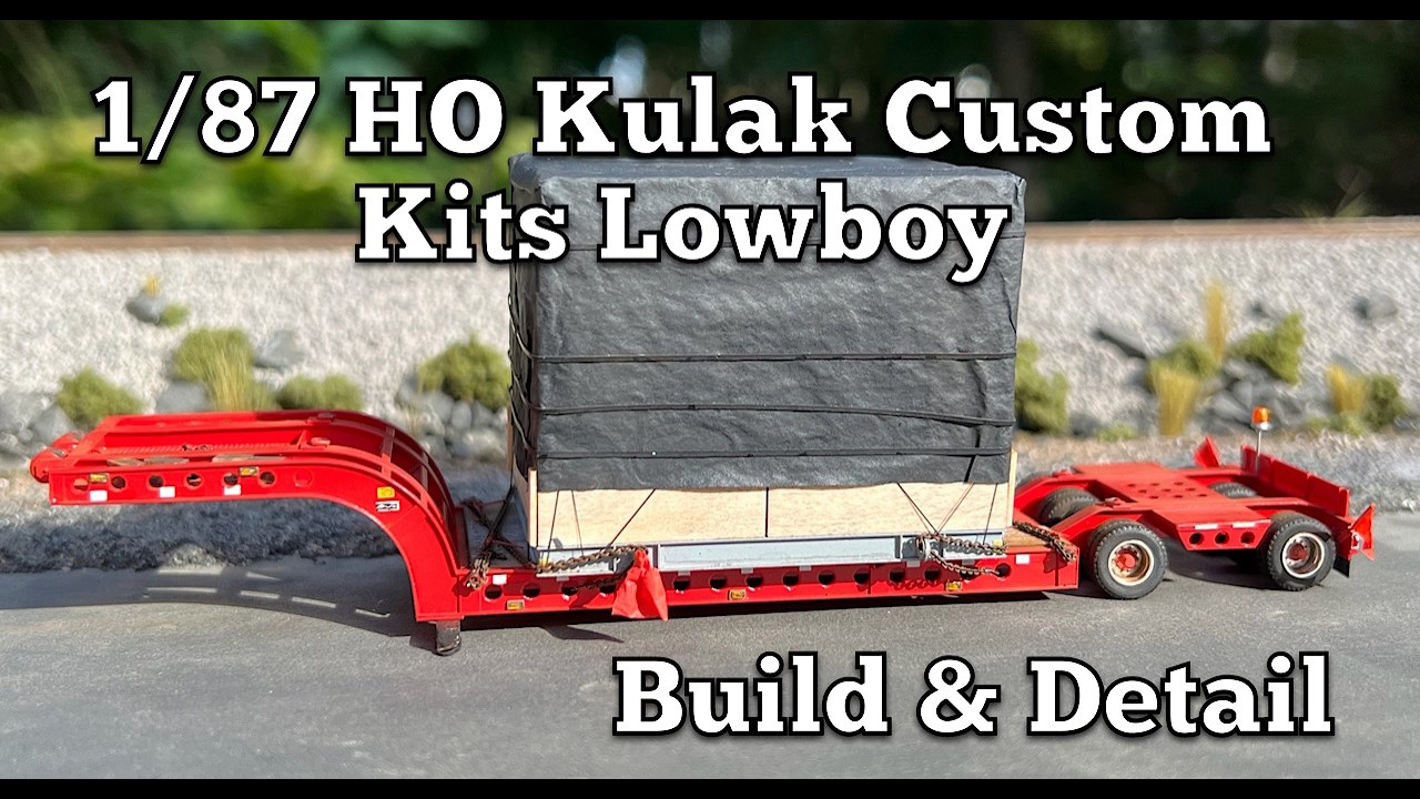 Vintage Kulak Custom Kits Western Lowboy Build & Detail In HO 1/87 ...
