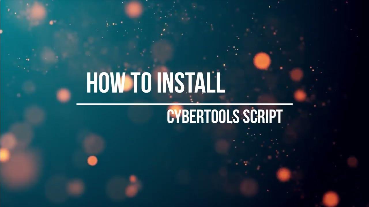 How to Install CyberTools - Awesome Web Tools PHP Script - YouTube