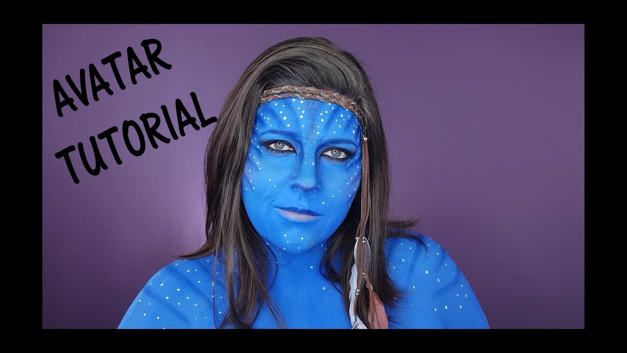 Avatar makeup Tutorial - YouTube