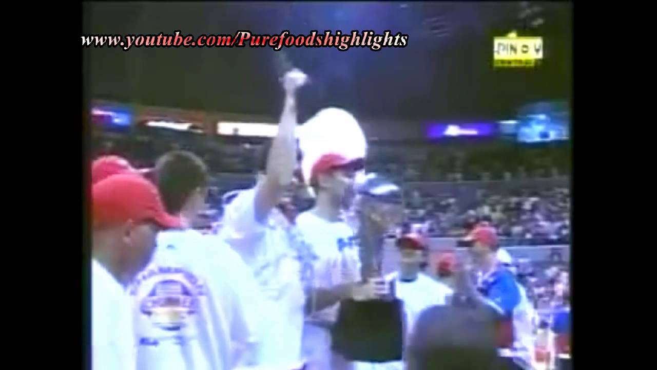 Marc Pingris receives his first finals MVP-2006 - YouTube