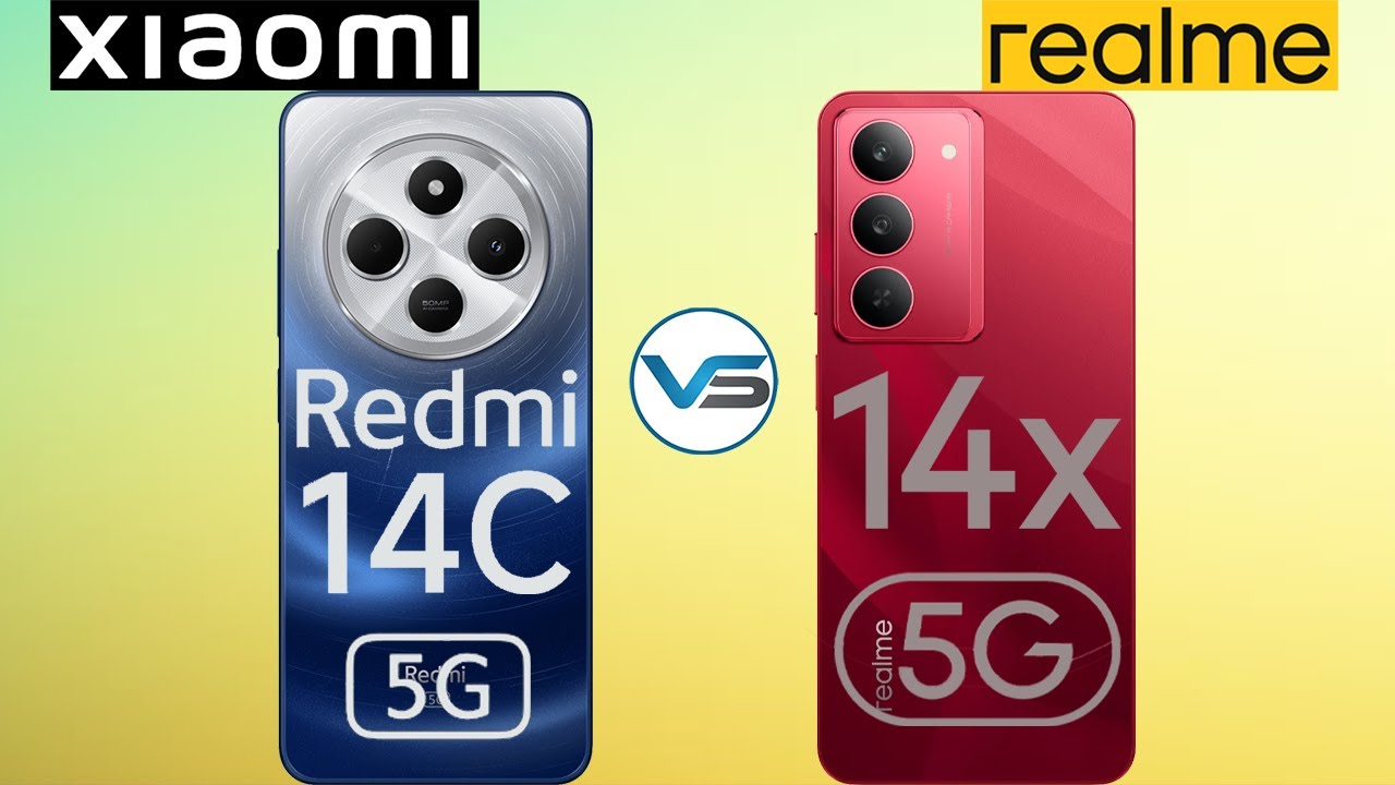 Redmi 14C 5G VS Realme 14X 5G | Realme 14X 5G VS Redmi 14C 5G - YouTube