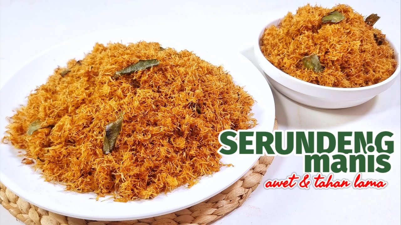 CARA MEMASAK SERUNDENG || RESEP SERUNDENG MANIS COCOK BUAT NASI KUNING ...