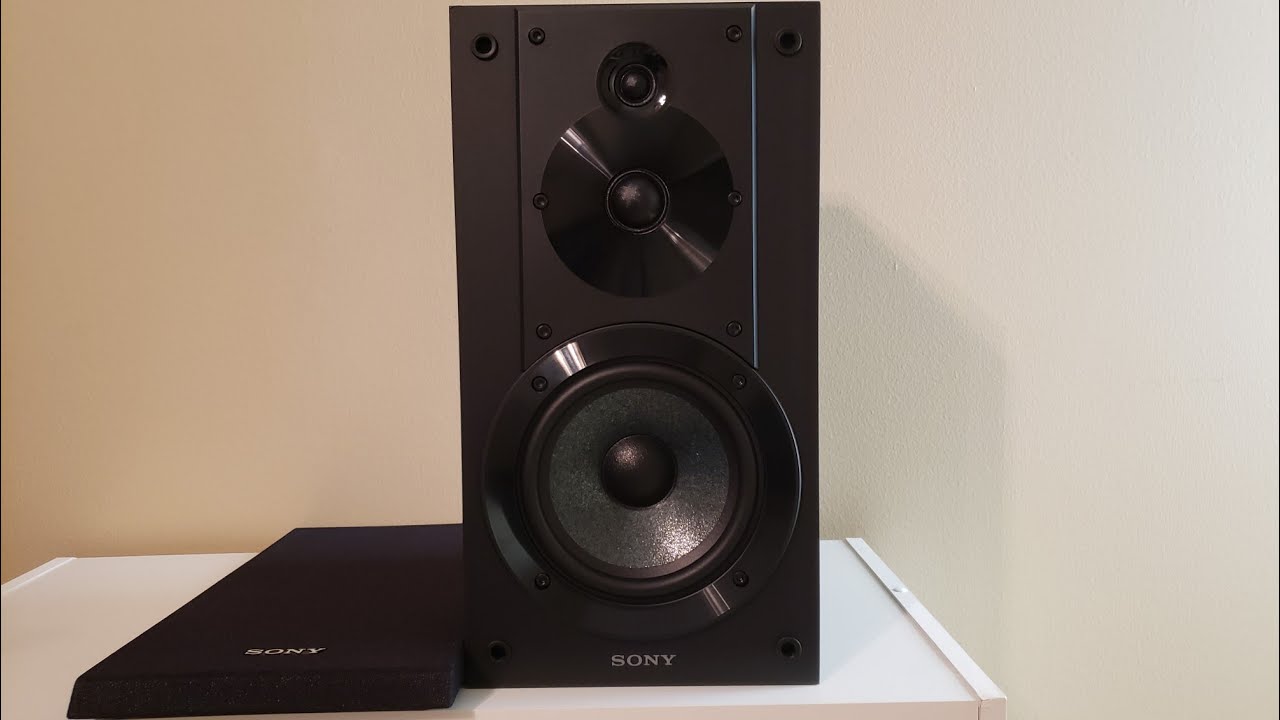 SONY SS-CS5 BOOKSHELF SPEAKER REVIEW - YouTube